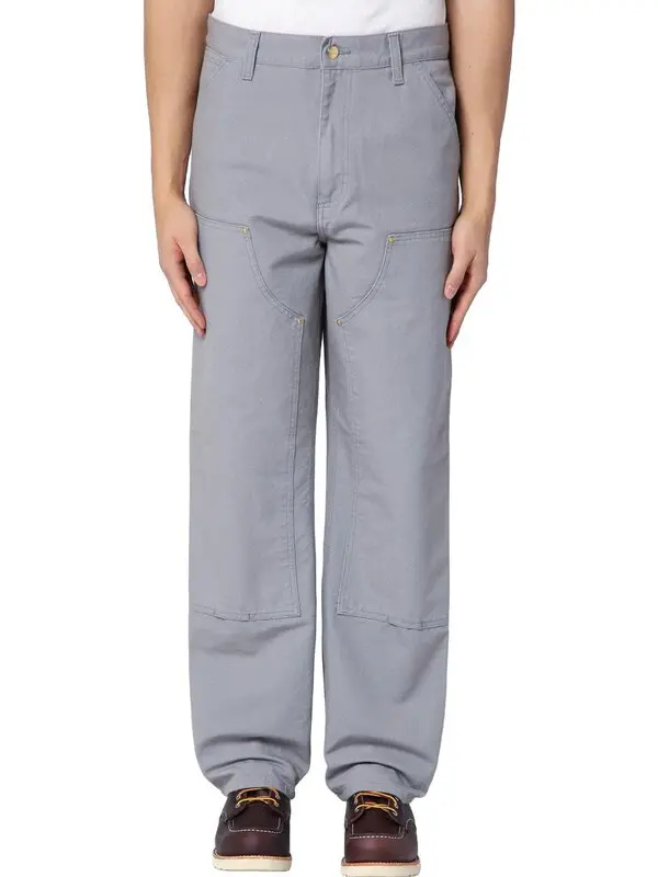 Carhartt Work In Progress Yosemite Rinsed Double Knee Pants - Grey