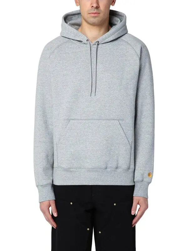 Carhartt Work In Progress Chase Hooded Sweatshirt - Grey