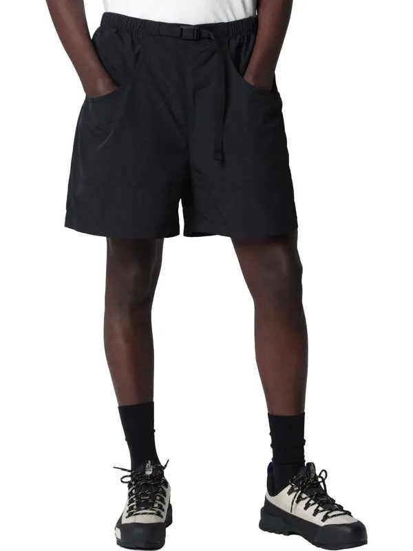 The North Face Nylon Shorts With Belted Waist - Black