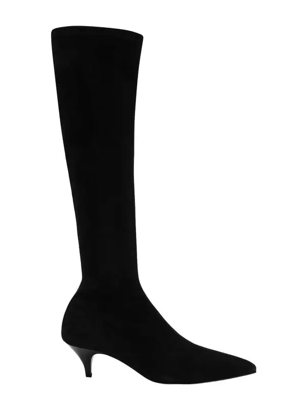 A.emery Oscar Suede Knee-high Boots - Black