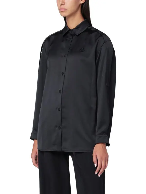 MONCLER X EDWARD ENNINFUL Moncler Genius X Ee72 Long Sleeve Shirt - Black