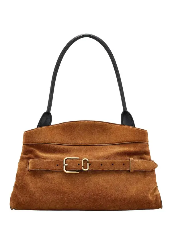 Marc Jacobs Dakota Suede Satchel - Grey