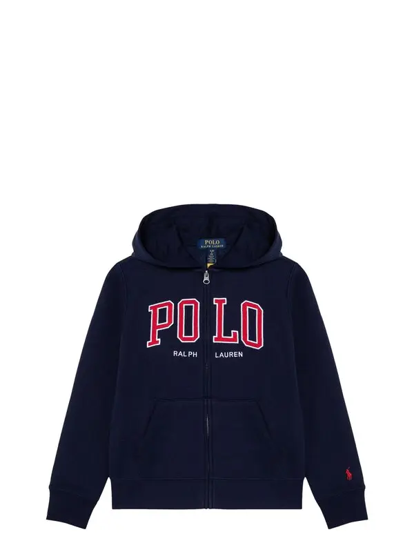 Polo Ralph Lauren Cotton Blend Zip-up Hoodie - Blue