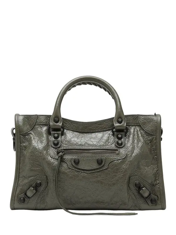 Balenciaga Le City Small Tote Bag - Green