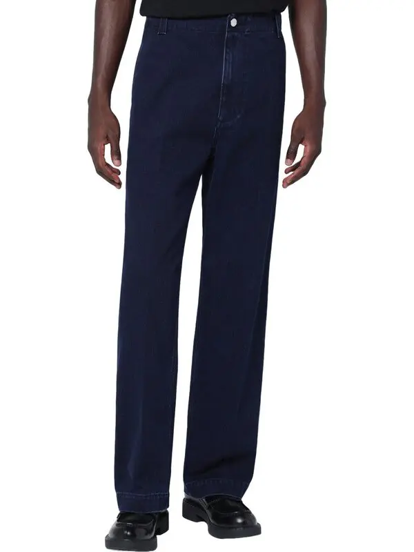 Gucci Dark Washed Denim Trousers - Blue