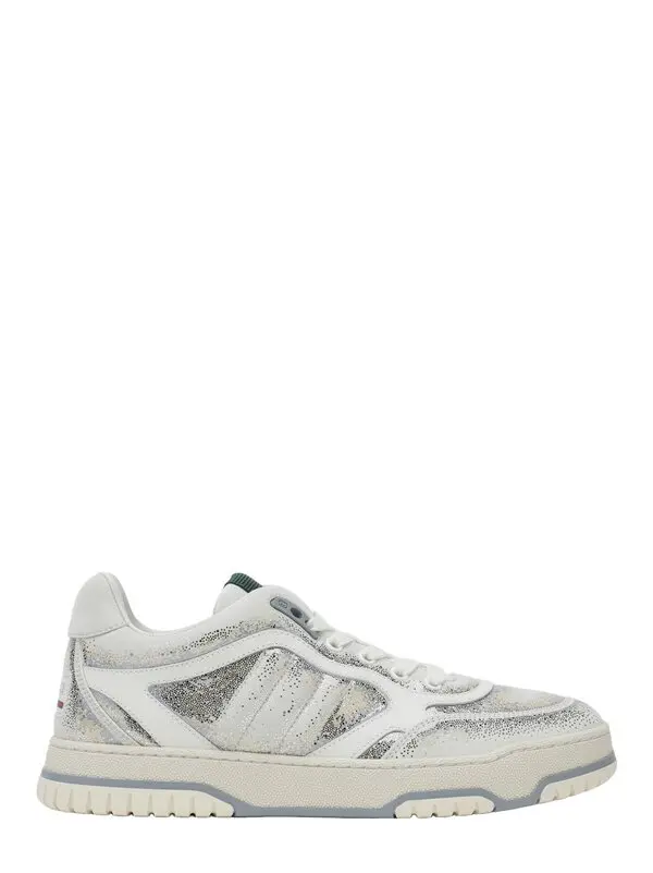 Gucci Re-web Glitter Sneakers - White