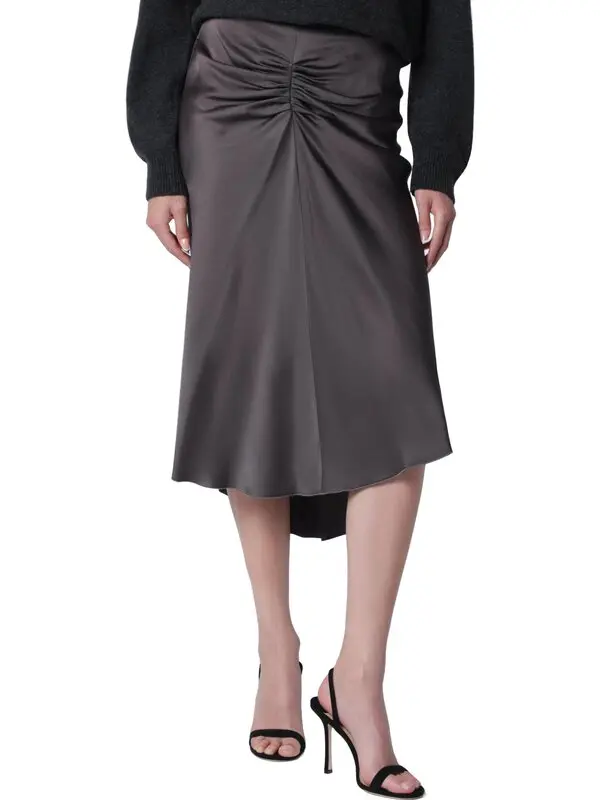 Victoria Beckham Midi Skirt - Brown