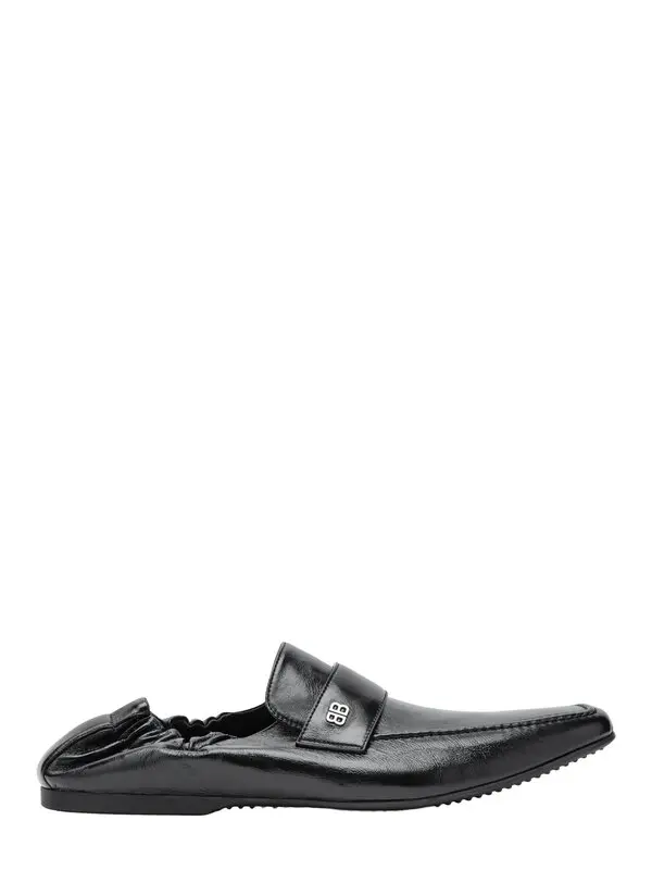 Balenciaga Palermo Loafer In Goat Leather - Black