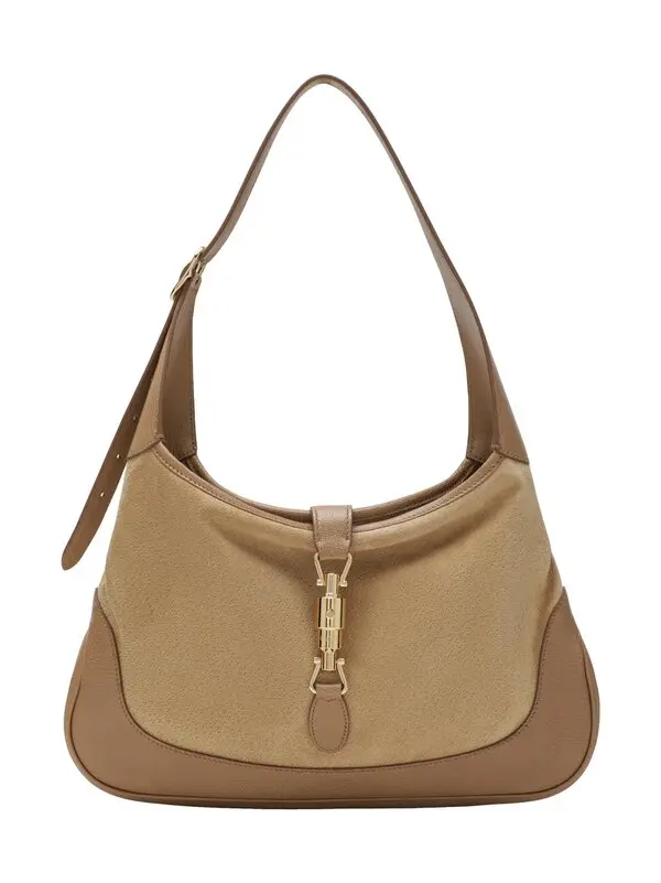 Gucci Jackie 1961 Medium Shoulder Bag - Beige