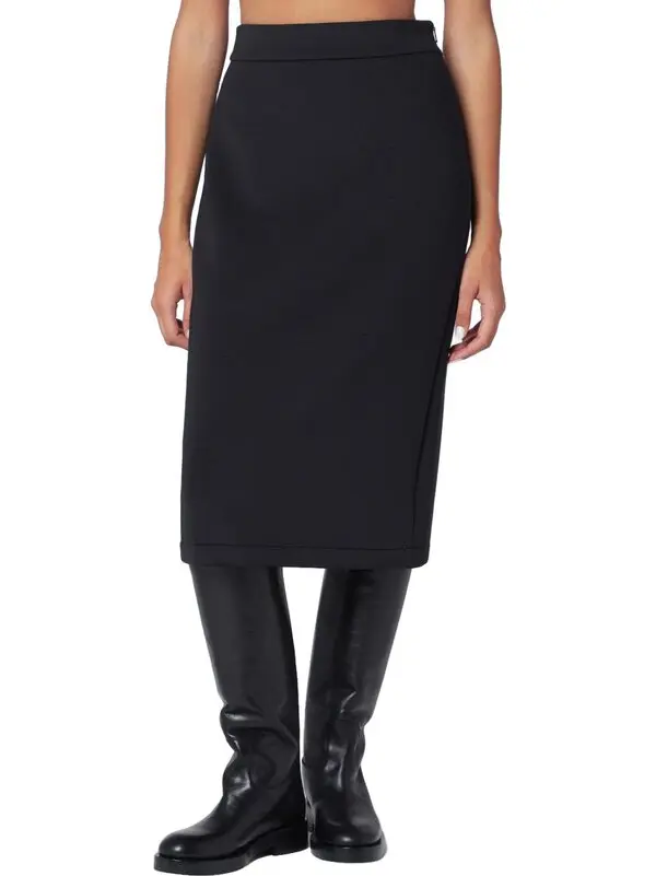 MONCLER X EDWARD ENNINFUL Pencil Skirt - Black