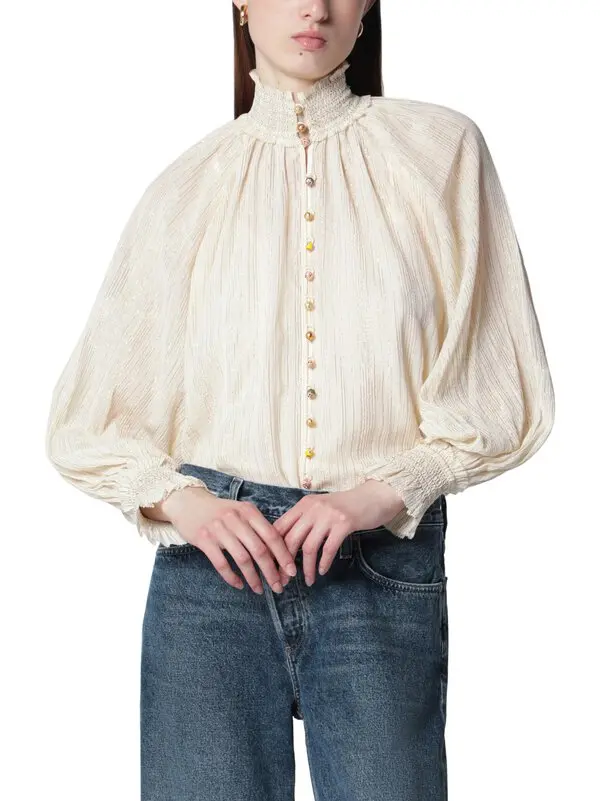 Zimmermann Aster Blouse - Beige