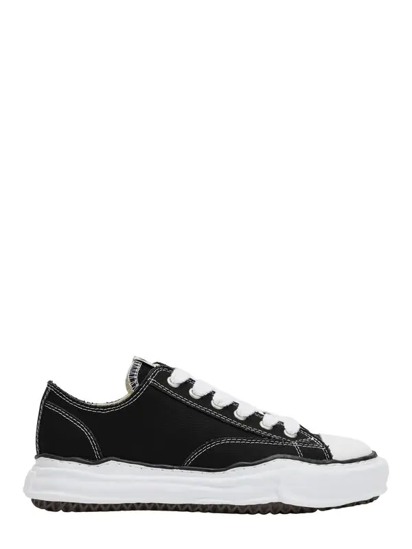 Mihara Yasuhiro Peterson Low Canvas Sneakers - Black