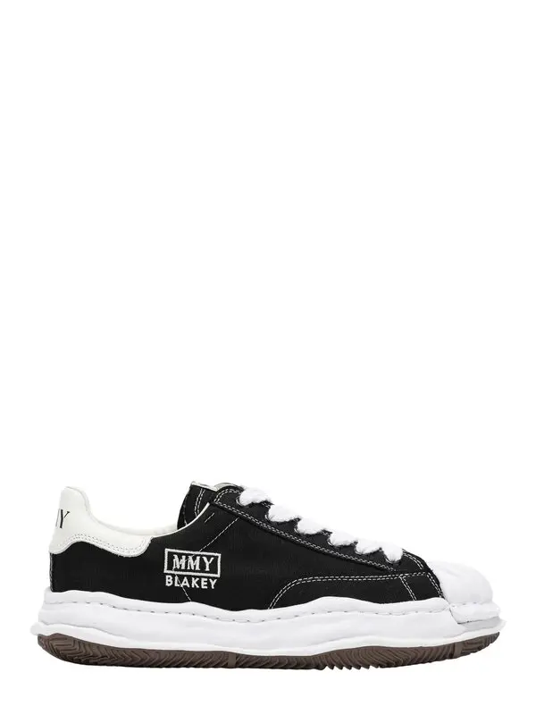 Mihara Yasuhiro Blakey Low Canvas Sneakers - Black