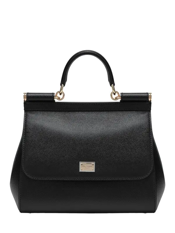 Dolce & Gabbana Large Sicily Handbag - Black