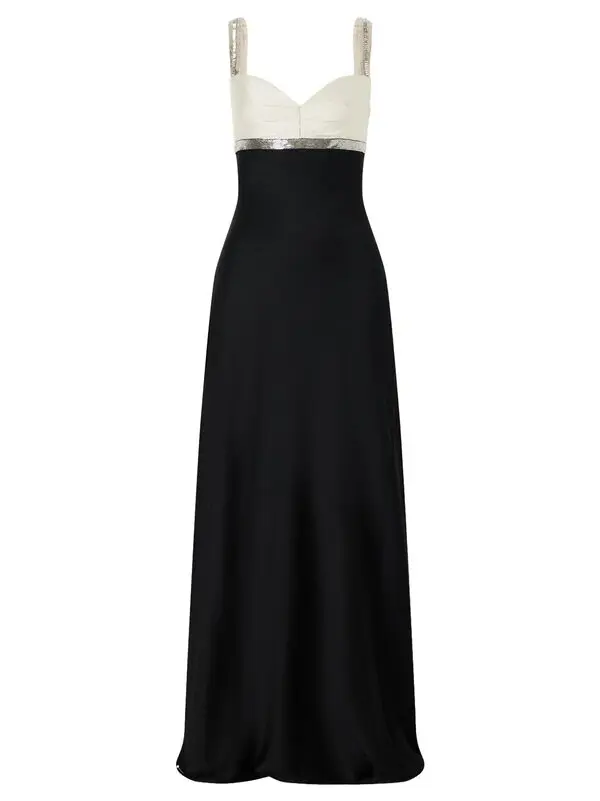 Jenny Packham Shania Sequined Gown - Black