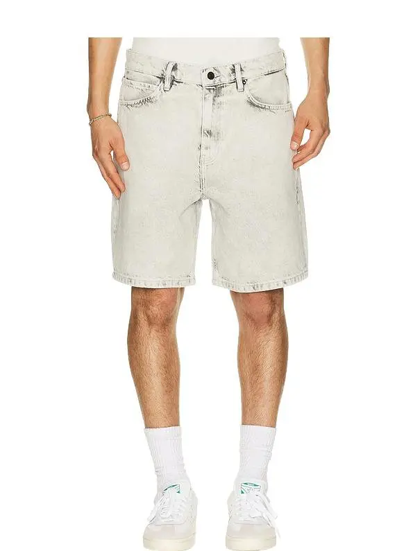 ALLSAINTS Lenny Denim Shorts - Bleached Grey