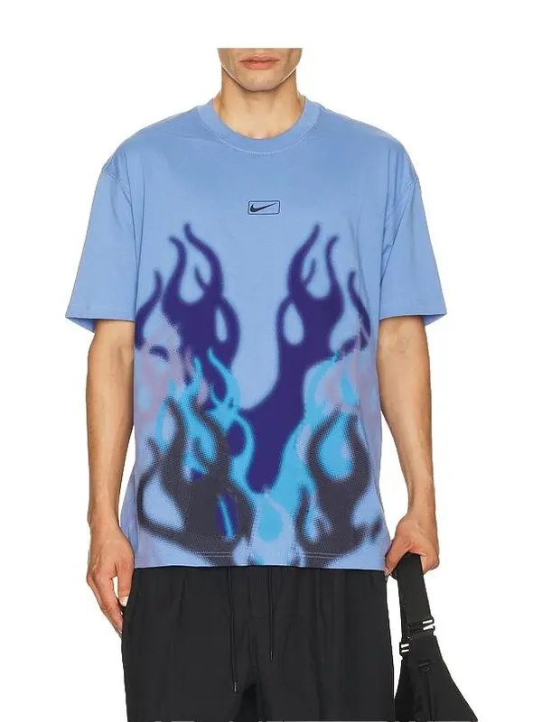 Nike Tee Oc Gender Neutral In Blue - Polar