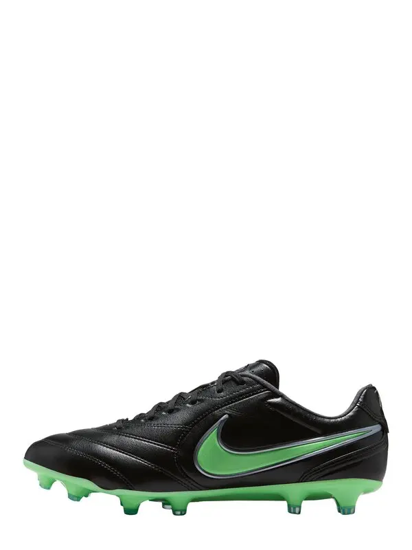 Nike Tiempo Ligera Pro Firm-ground Low-top Soccer Cleats - Black