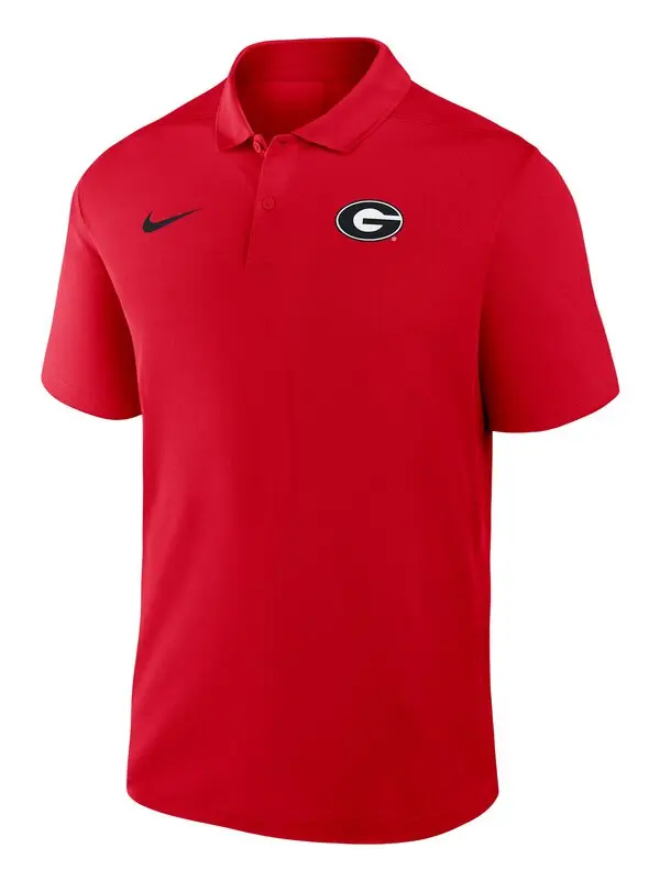 Nike Georgia Victory Dri-fit College Polo - Red