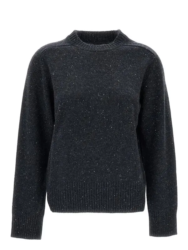 Loulou De Saison Baltra Cashmere Crew Neck Sweater - Grey