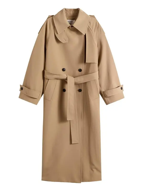 RÓHE Classic Trench Coat - Beige