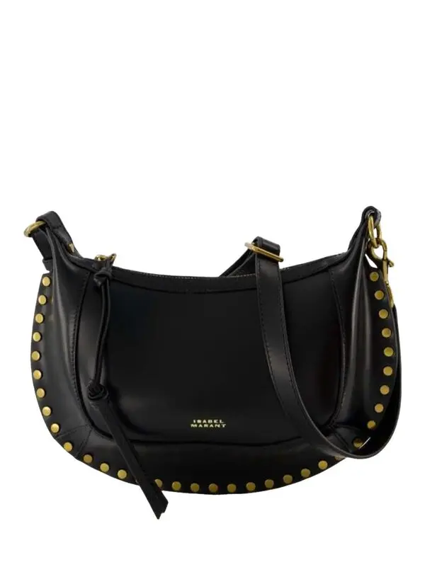 Isabel Marant Étoile Studded Shoulder Bag - Black