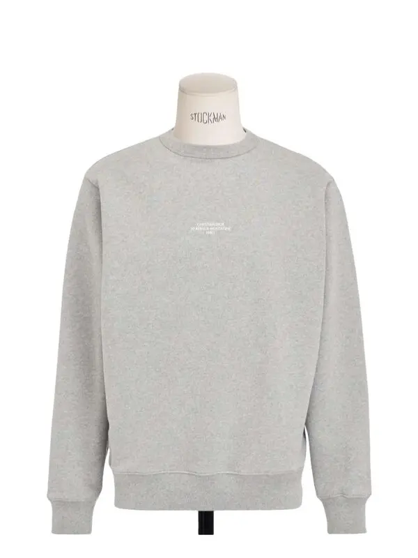 Dior Montaigne Crewneck Sweatshirt - Gray