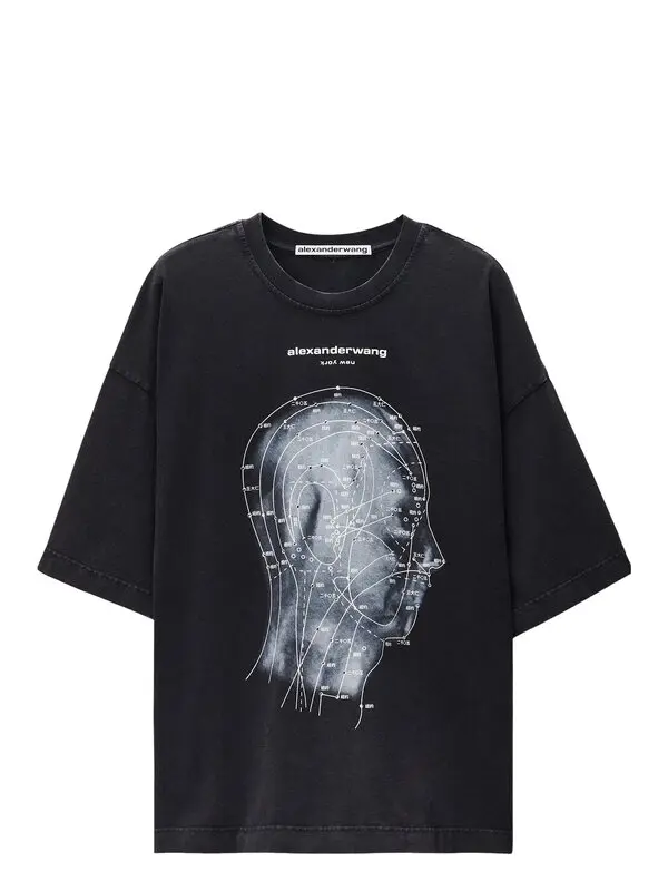 Alexander Wang Eastern Medicine Graphic T-shirt - Black