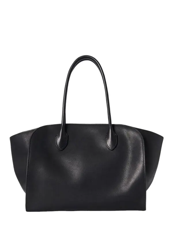 THE ROW Leather Tote Bag - Black