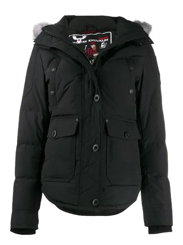 Moose Knuckles Anguille Down Jacket - Black