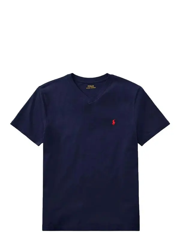 Polo Ralph Lauren V-neck Short-sleeve T-shirt - Black