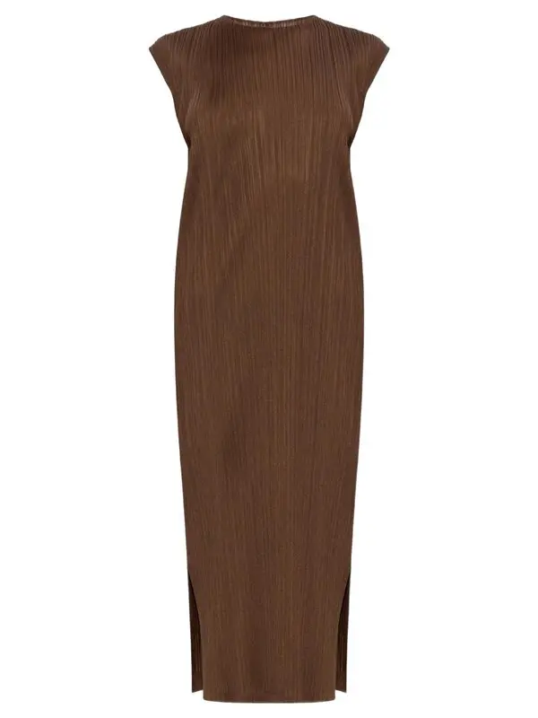 Issey Miyake Pleated Midi Dress - No
