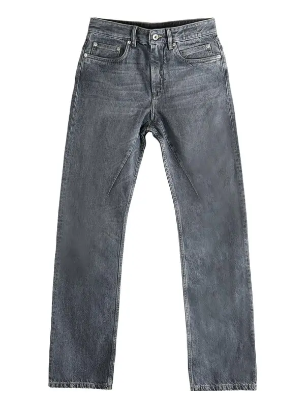 Rick Owens Fog Cut Jeans - Gray