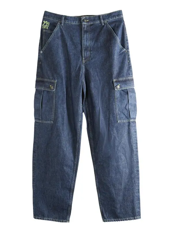 Marni Cargo Trousers - Blue