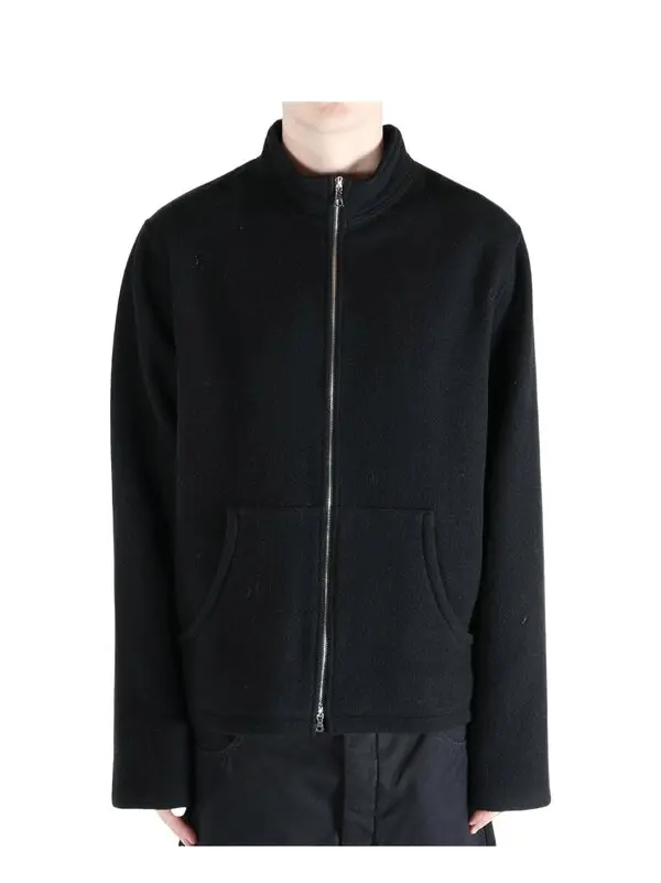 RIER Zip-up Fleece Jacket With Long Sleeves - Black