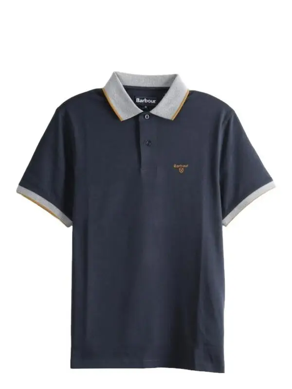 Barbour Cornsay Short-sleeved Polo Shirt - Navy