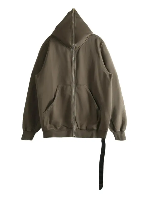 Rick Owens Zip-up Hoodie - Green