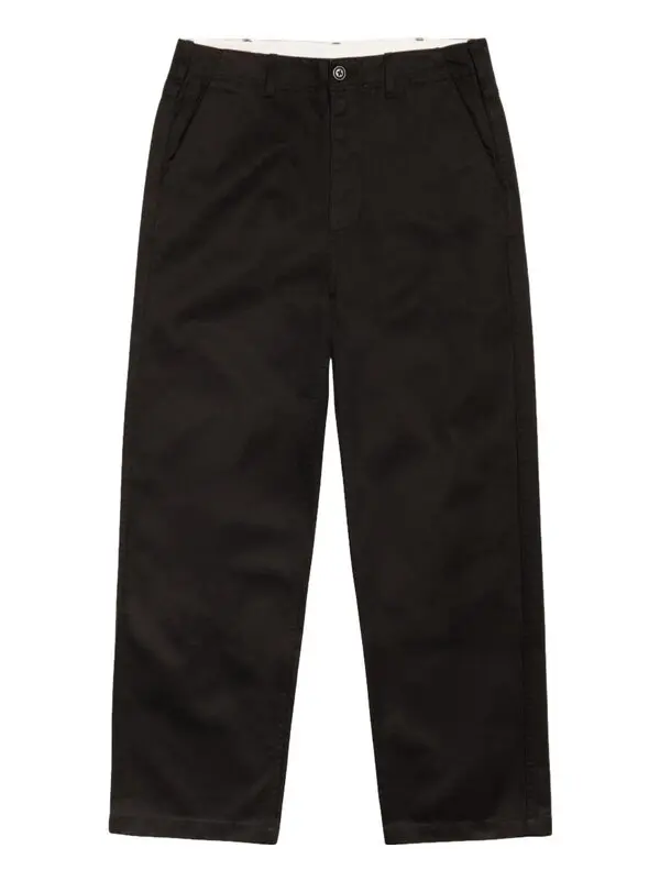 StÜssy Twill Casual Pants - Black