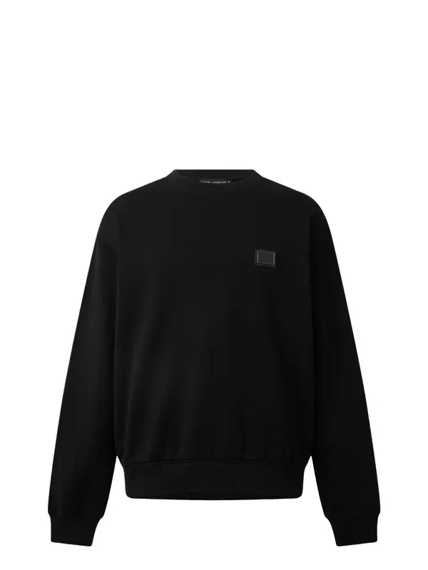 Dolce & Gabbana Long Sleeve Crewneck Sweatshirt - Black