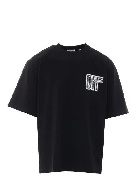 Off-White Short-sleeved T-shirt - Black