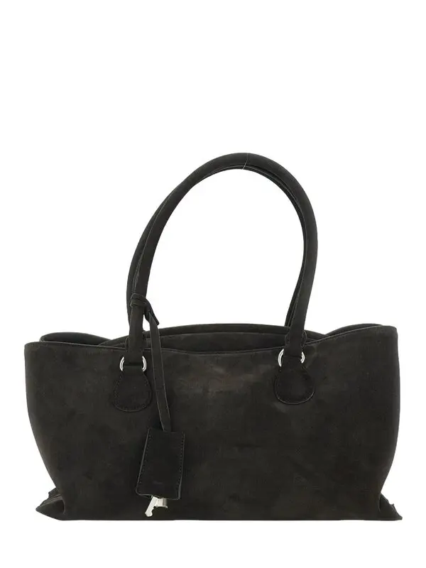 OSOI Key Pendant Top Handle Bag - Brown