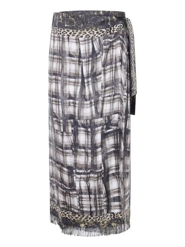 PIERRE-LOUIS MASCIA Aloes Skirt - Black