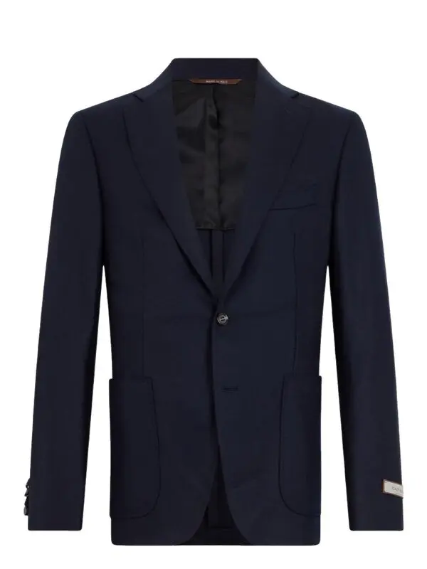 Canali Single-breasted Classic Blazer - Black