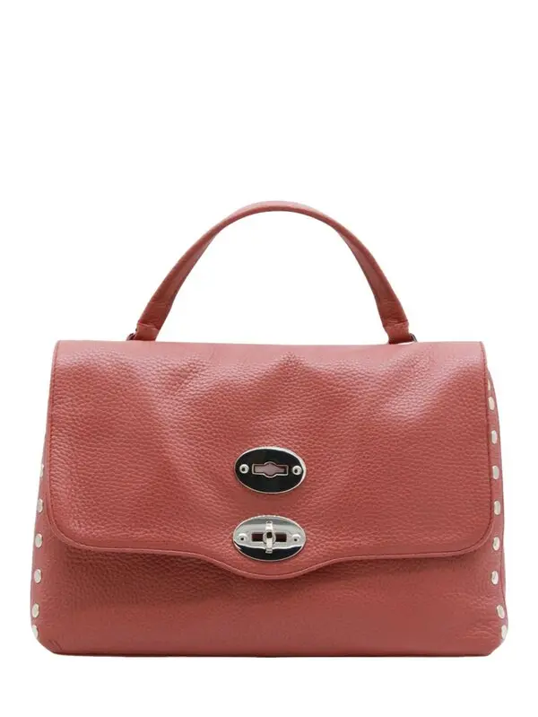 ZANELLATO Postina Small Top Handle Bag With Twist-lock Closure - Brown