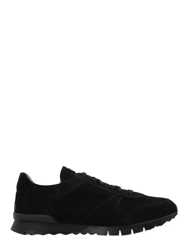 Kiton Lace-up Sneakers - Black