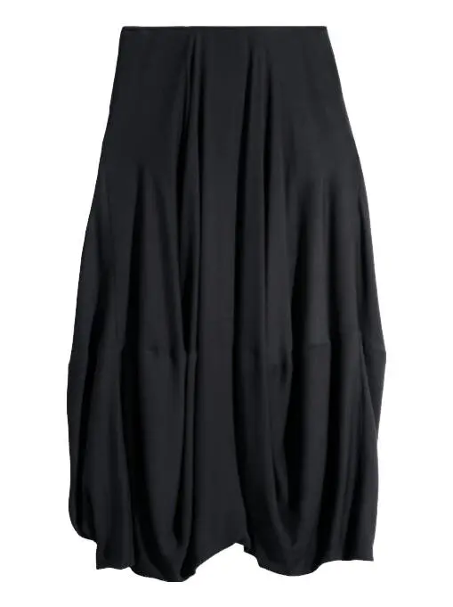 LEMAIRE Balloon Crepe Skirt - Granite