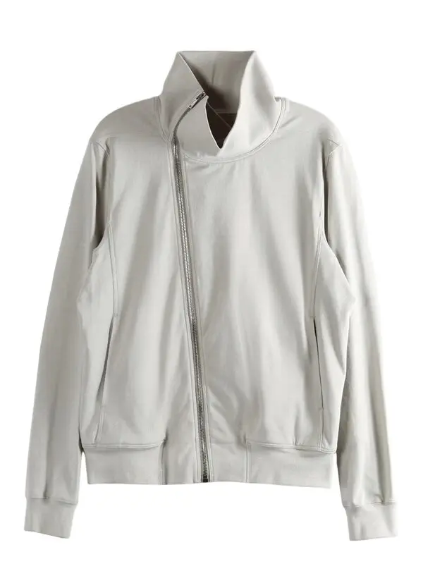Rick Owens Long-sleeve Zip-up Jacket - Gray