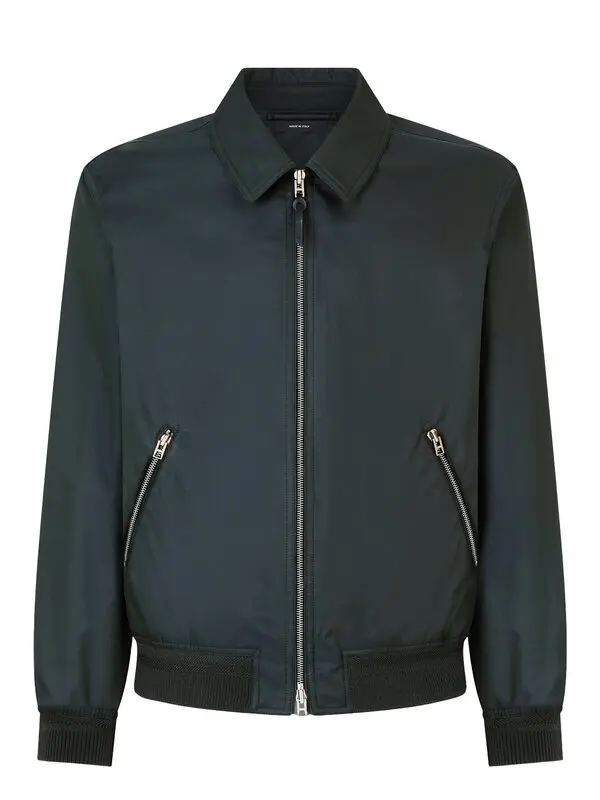 TOM FORD Cotton Bomber Jacket - Green