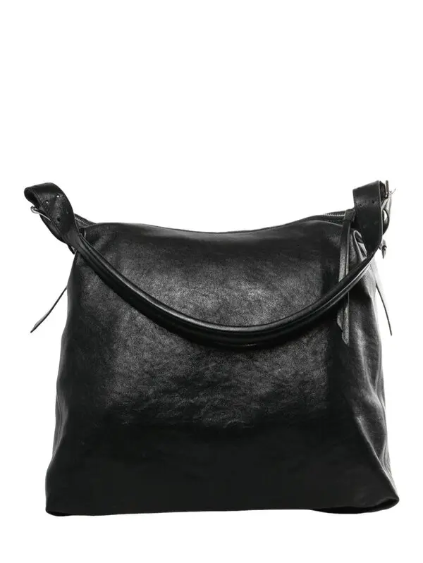 LEMAIRE Buckle-strap Shoulder Bag - Black
