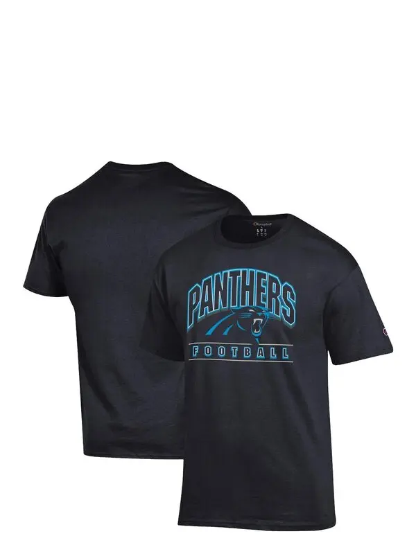 Champion Carolina Panthers Football T-shirt - Black